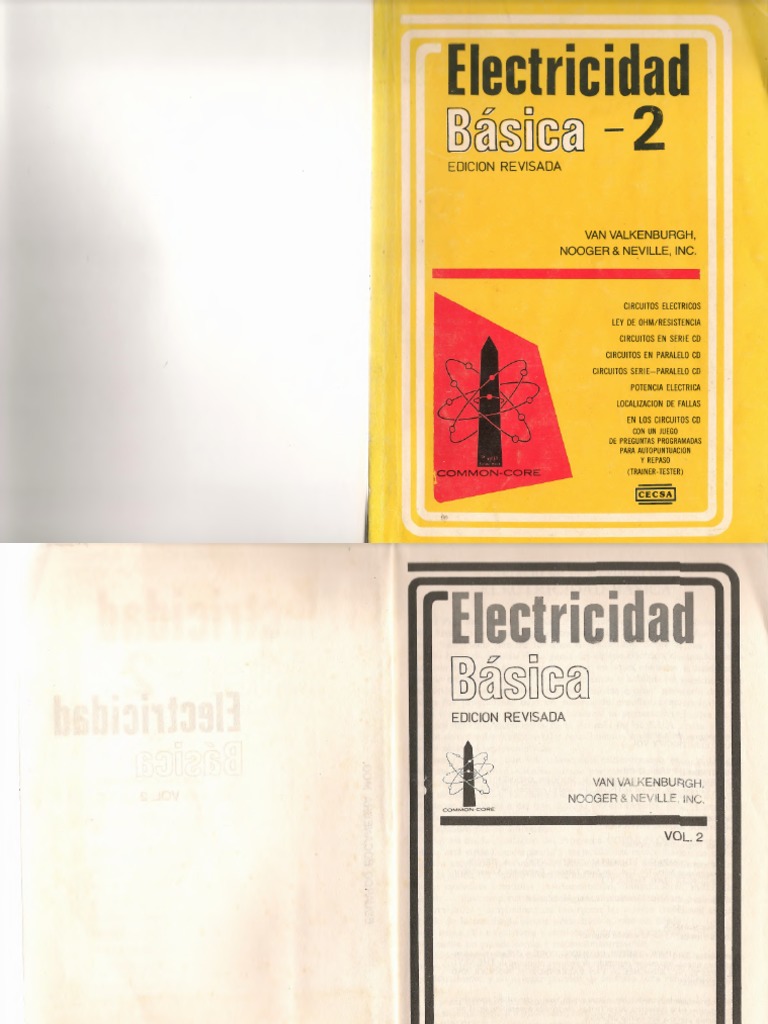 Electricidad Basica Tomo 2 | PDF | Corriente eléctrica | Electricidad