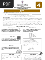 EPP4 Q3 Week1 Mga Kagamitan Sa Pagsusukat | PDF