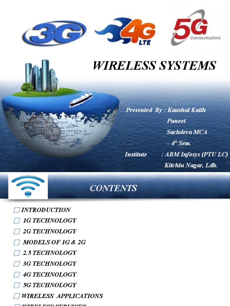 3g4g5g 130725030734 Phpapp01 | PDF | 3 G | 4 G