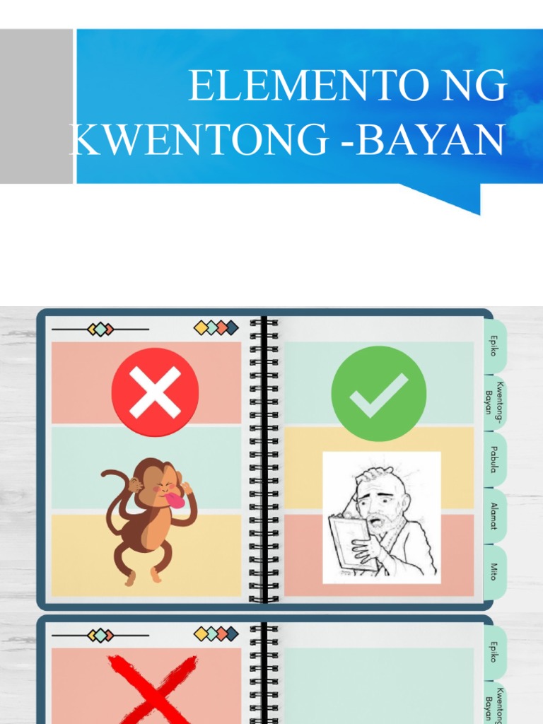 Elemento NG Kwentong Bayan | PDF