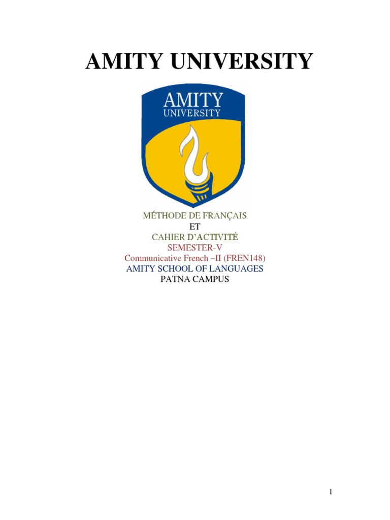 French Booklet Sem-V | PDF | Grammatical Conjugation | Semantic Units