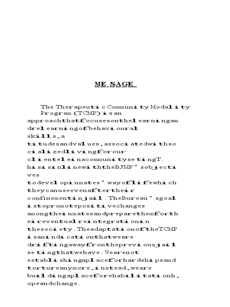 TCMP Manual 5 | PDF | Psychological Concepts | Psychology