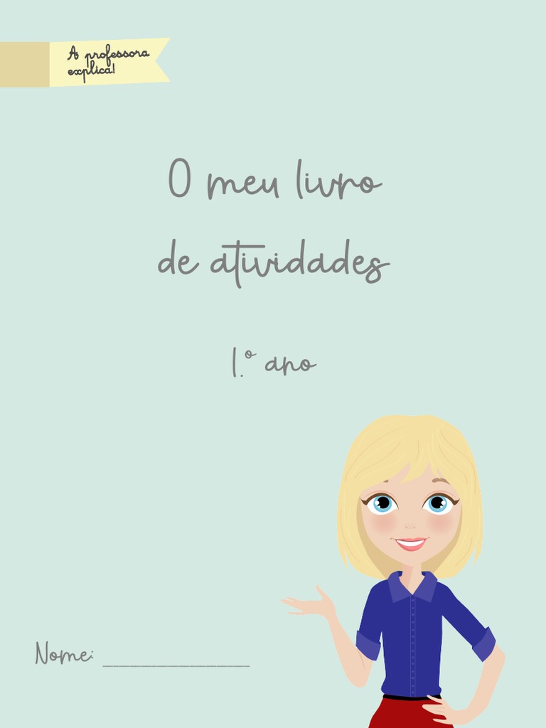 Livro de Atividades para 1º Ano | PDF | Artes Linguísticas e Disciplina ...