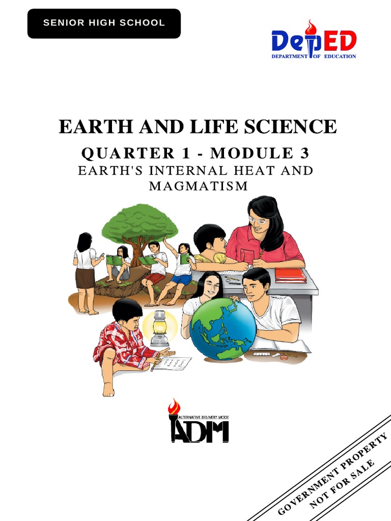 SHS Earth and Life Science Q1 Module 3 Edited 1 1 | PDF | Magma | Plate ...