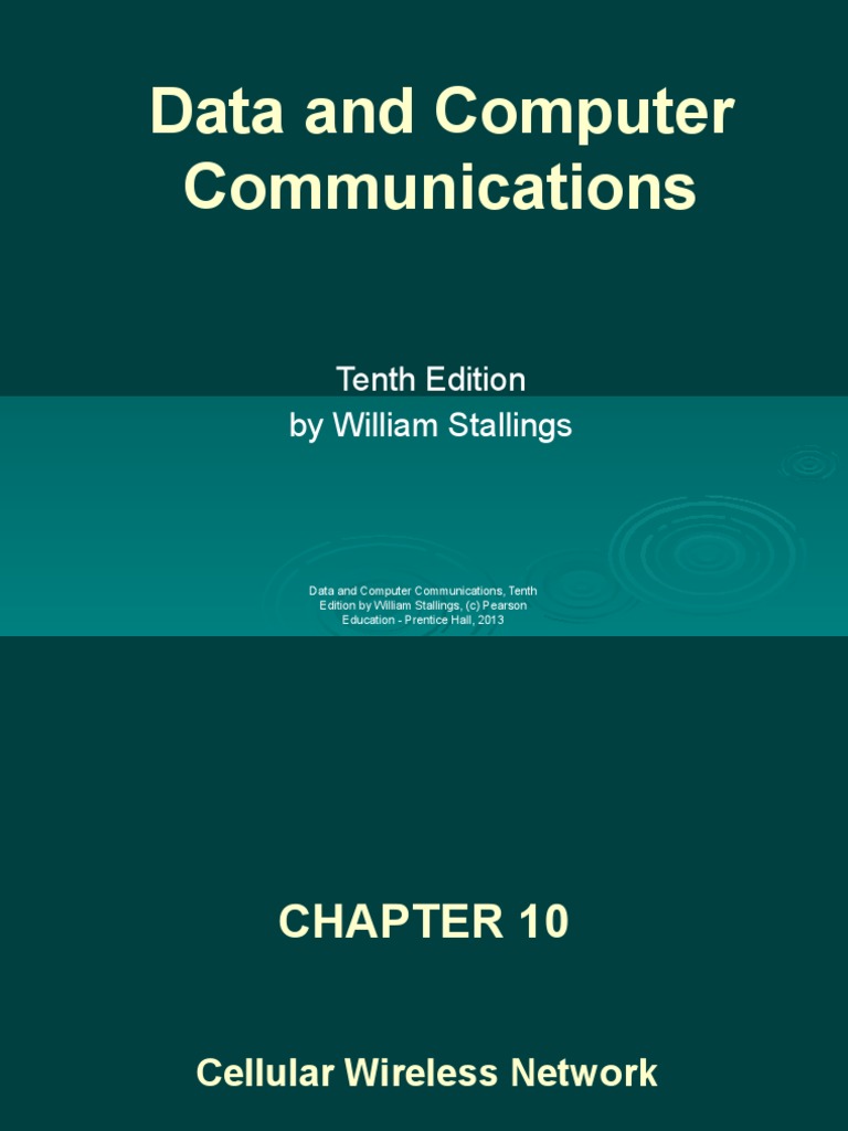 Data and Computer Communications: Tenth Edition by William Stallings ...