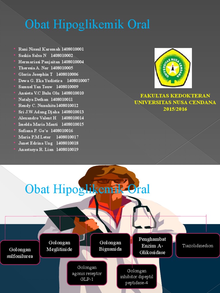 Obat Hipoglikemik Oral Fix | PDF