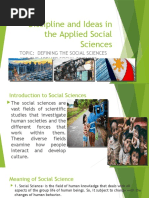 Social Science vs. Applied Social Science | PDF | Social Science ...