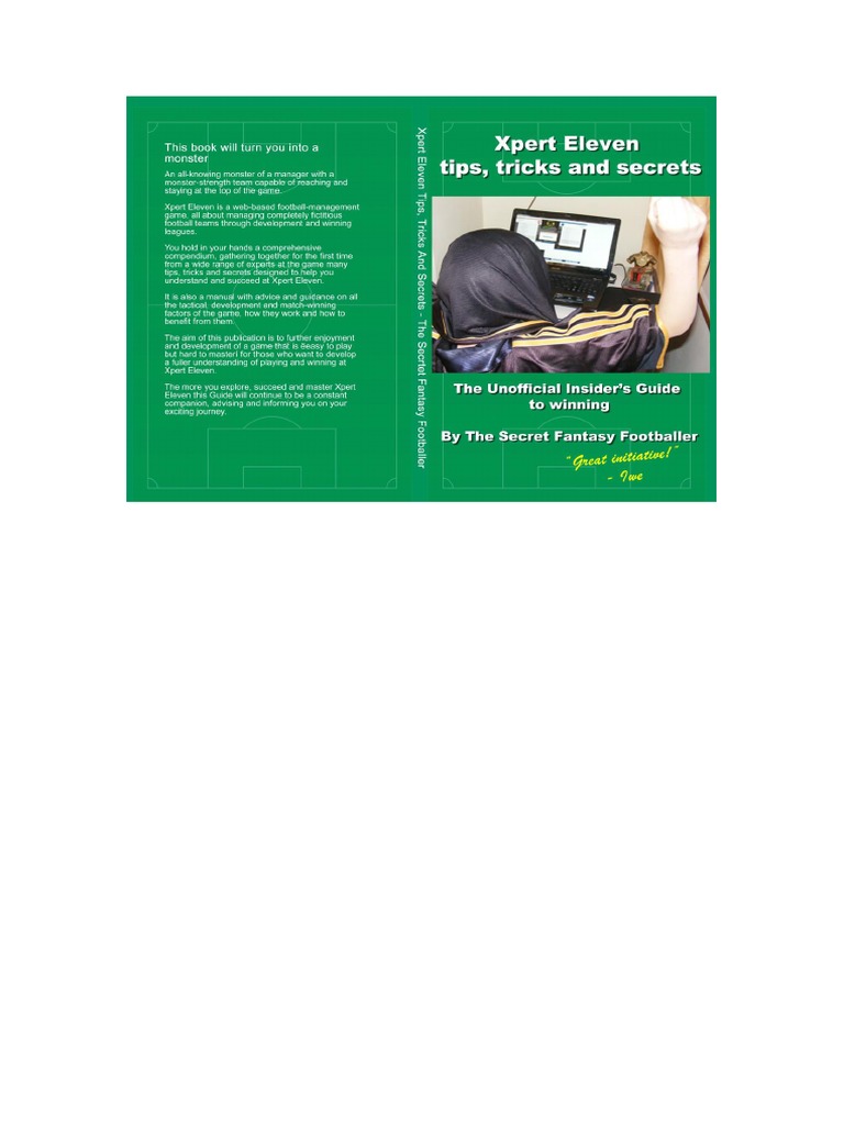 Tips and Tricks For Xpert Eleven, A Complete Guide | PDF | Defender ...