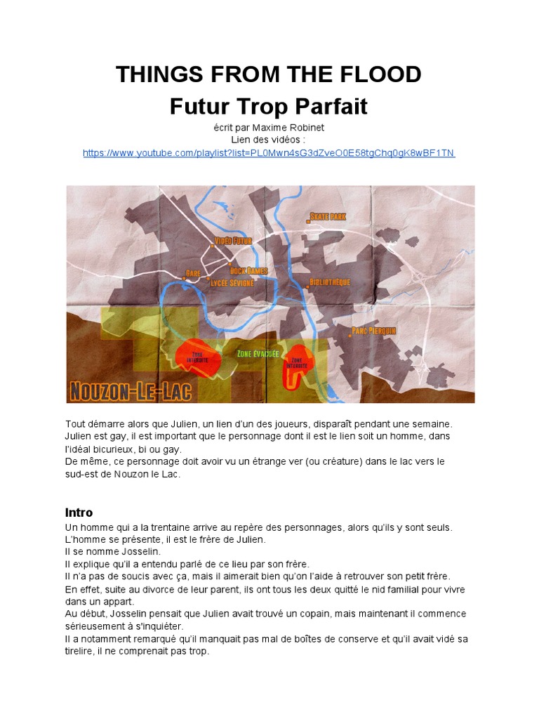 Things From The Flood - Futur Trop Parfait - Texte | PDF