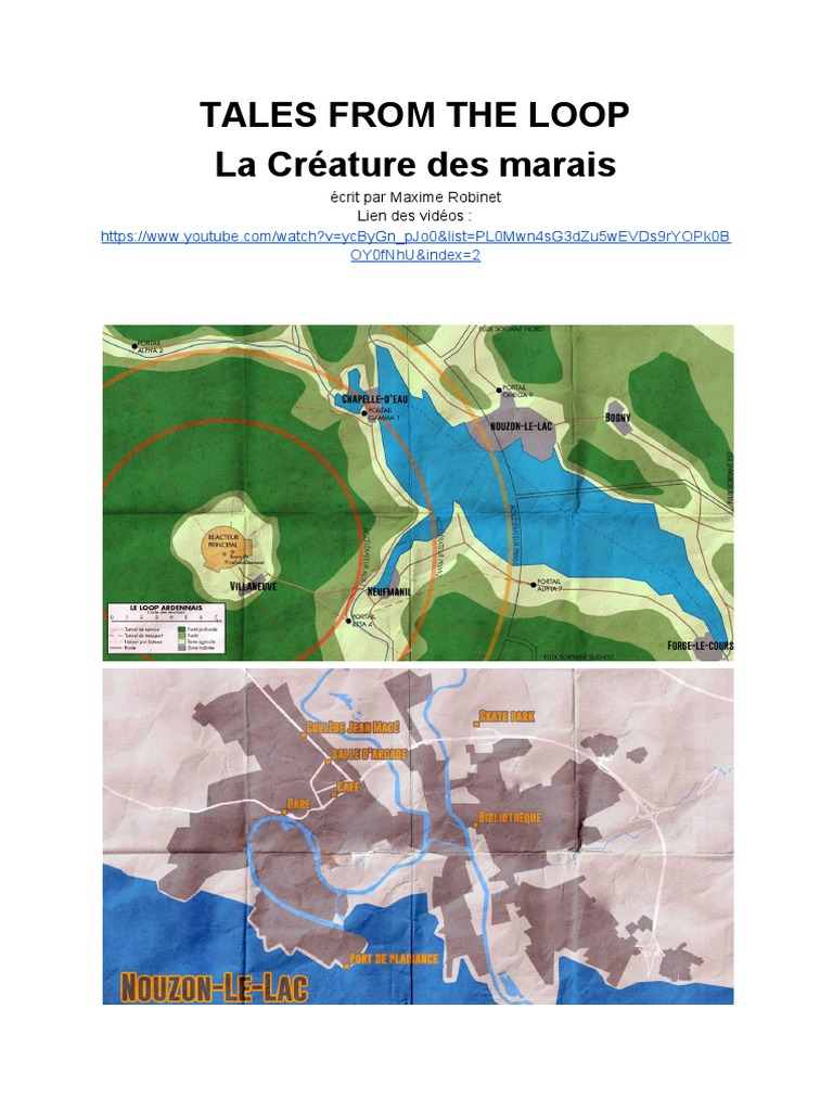 Tales From The Loop - La Créature Du Marais - Texte | PDF