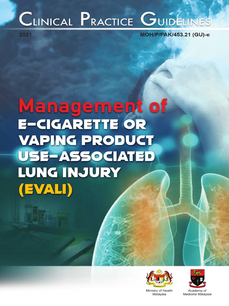 CPG Management of EVALI 20211007 | PDF | Pneumonia | Electronic Cigarette
