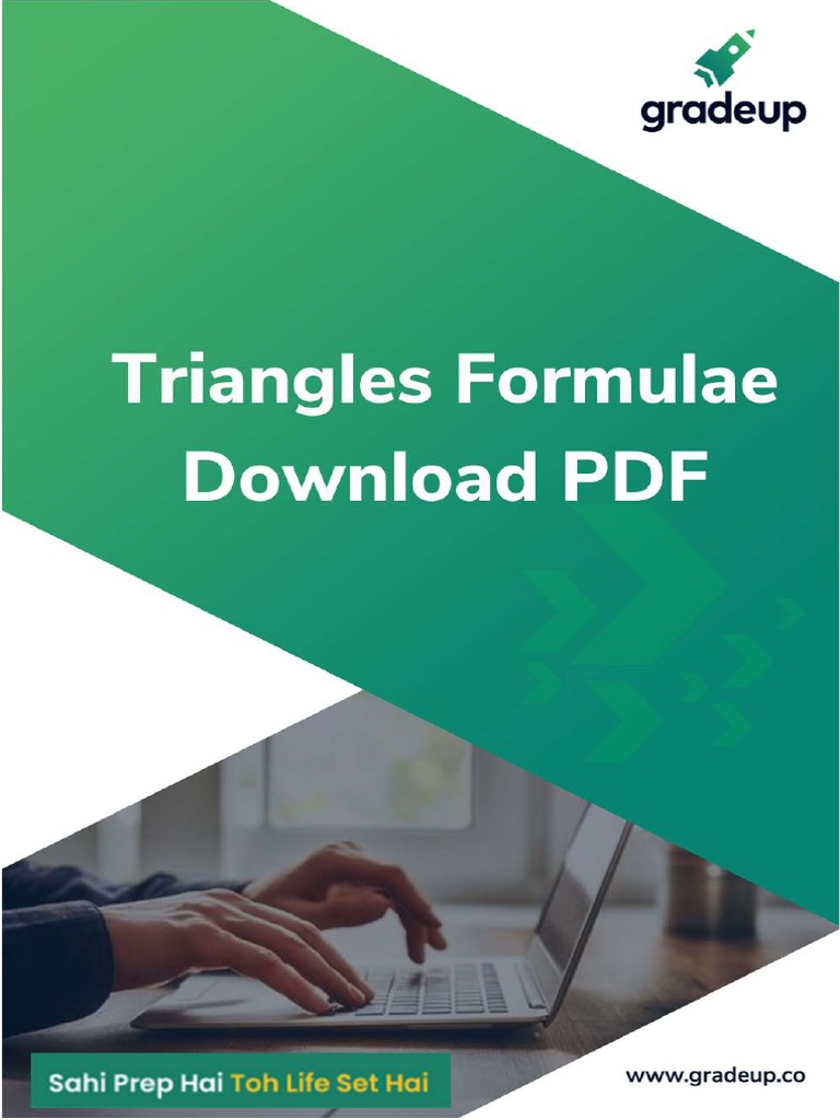 Triangle Formula 1 22 | PDF | Triangle | Triangle Geometry