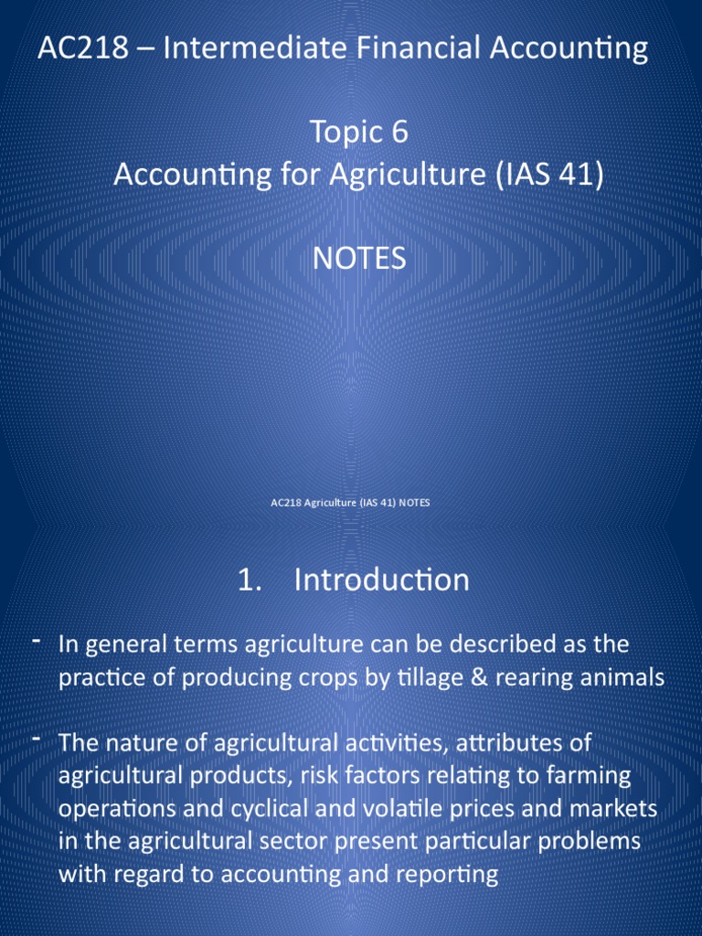 AC218 - Intermediate Financial Accounting Topic 6 Accounting For ...