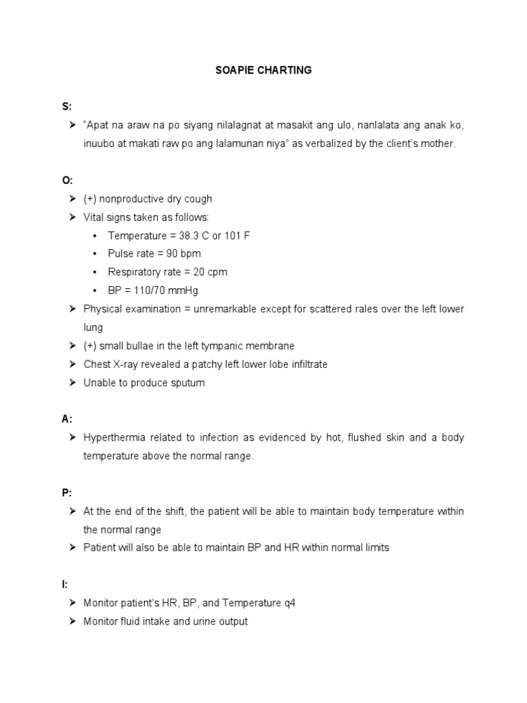 Soapie Charting | PDF