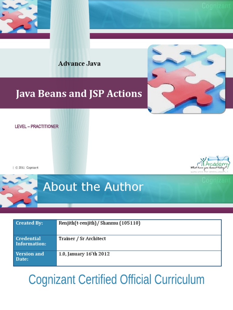Java Beans and JSP Actions | PDF | Java (Programming Language) | Method (Computer Programming)