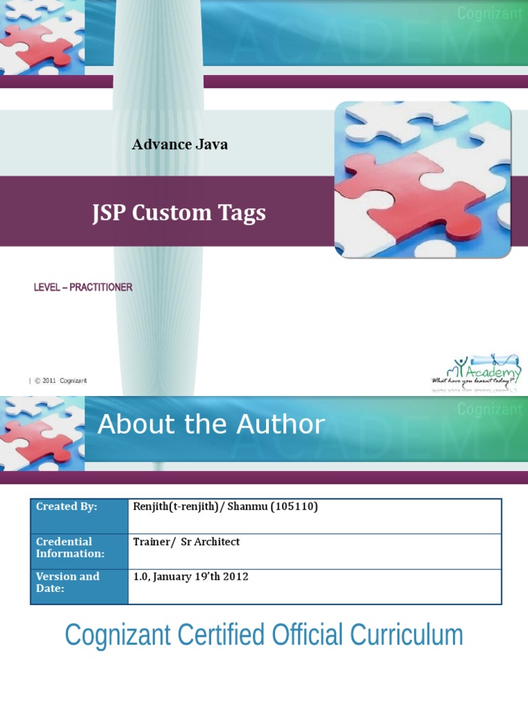 JSP Custom Tags: Advance Java | PDF | Html Element | Computing