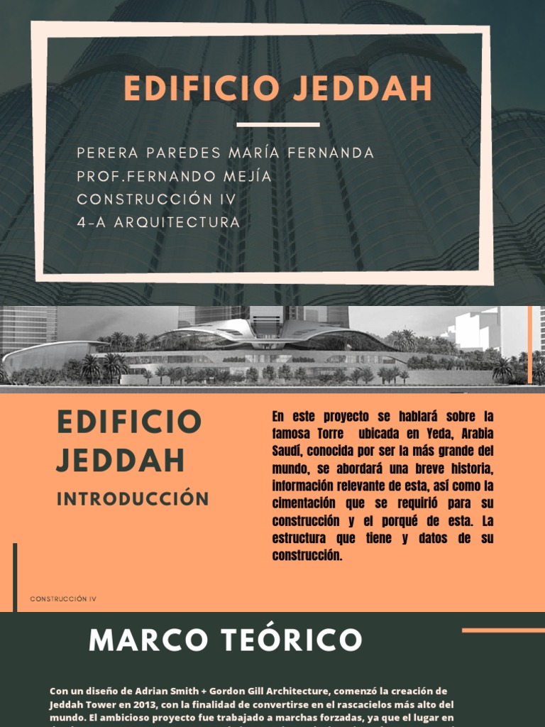 Edificio Jeddah | PDF | Hormigón | Sectores Economicos