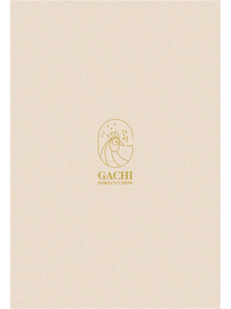 Gachi Menu | PDF | Food And Drink Preparation | Prepared Foods