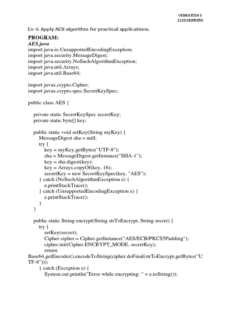 (EX4) PDF | PDF | Encryption | Computing