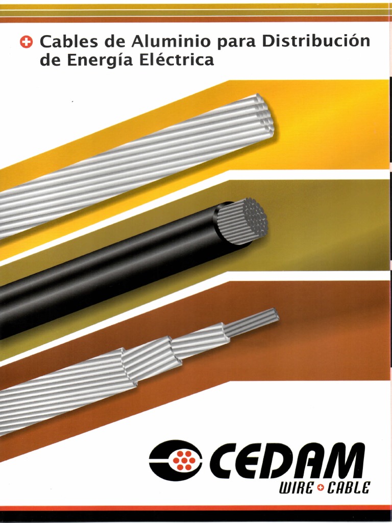 Cables de Aluminio para Distribución de Energía Eléctrica | PDF ...