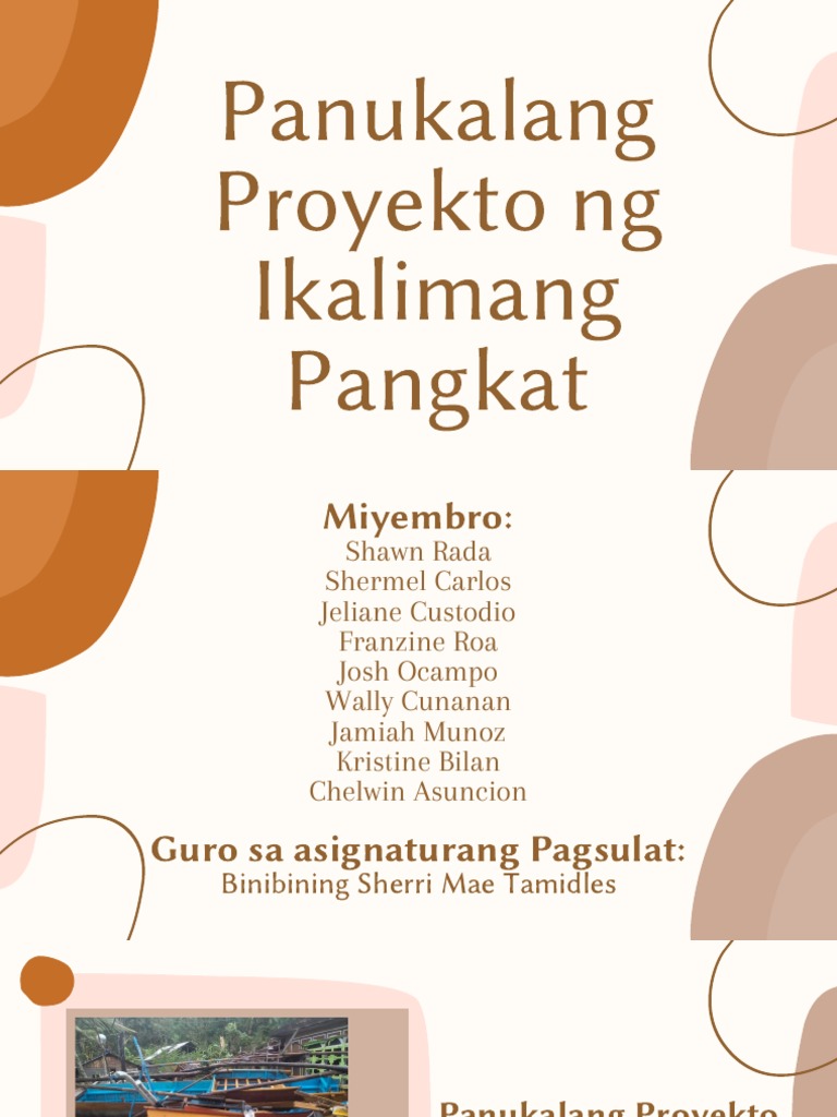 Panukalang Proyekto | PDF