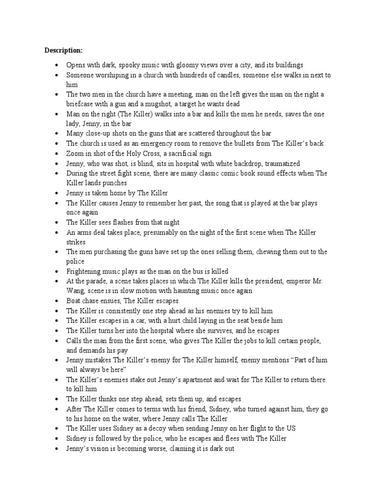 The Killer Notes | PDF