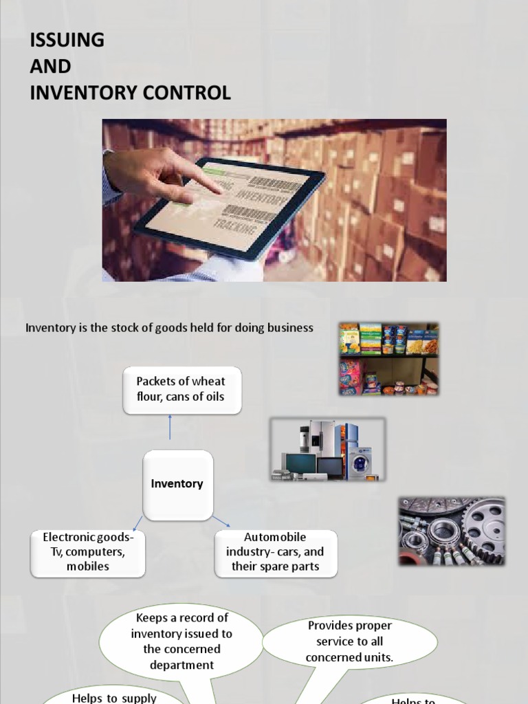 Issuing and Inventory | PDF | Inventory | Supply Chain Management