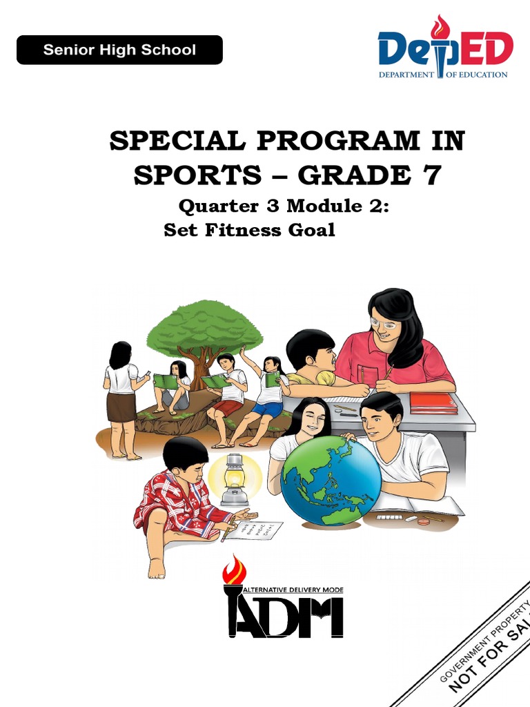 Special Program in Sports - Grade 7: Quarter 3 Module 2: Set Fitness ...
