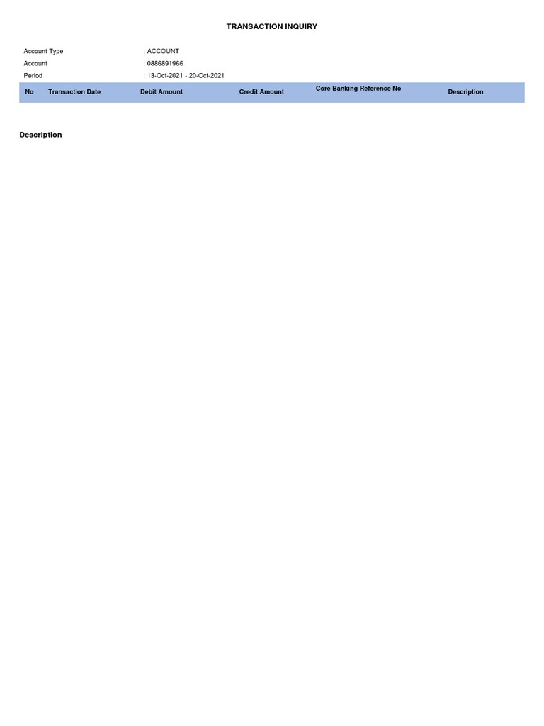 Transaction History | PDF | Law