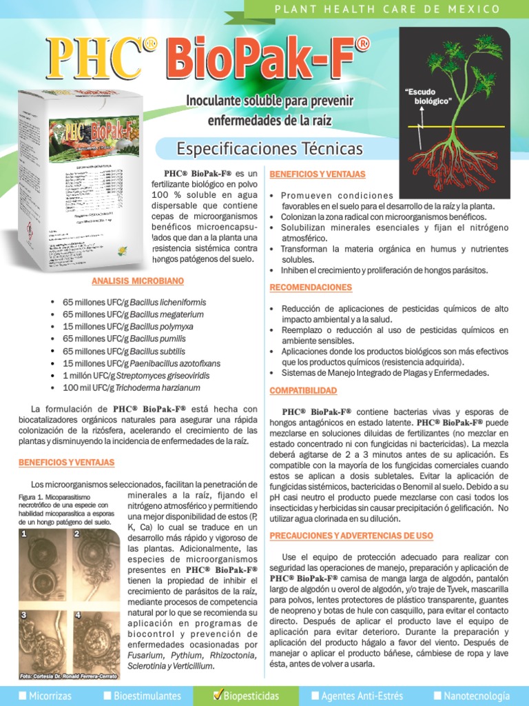 BioPak F | PDF | Bacilo | Microorganismo