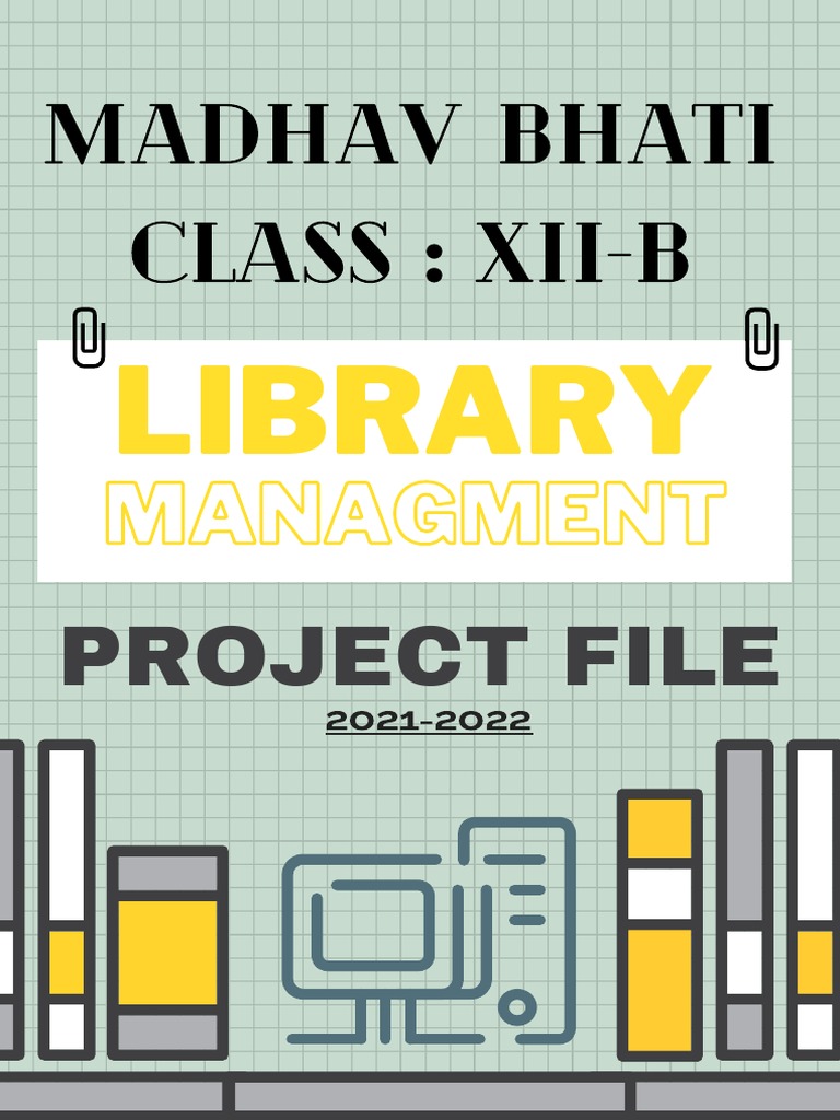 Library Management | PDF | Software | Books