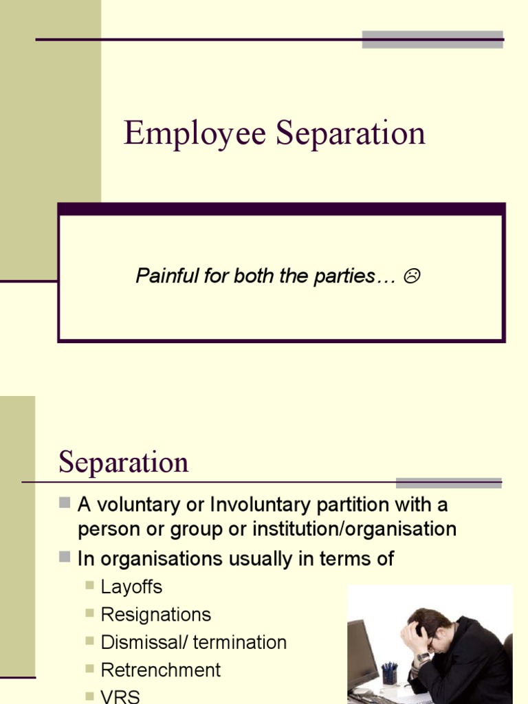 Employee Separation-My | PDF