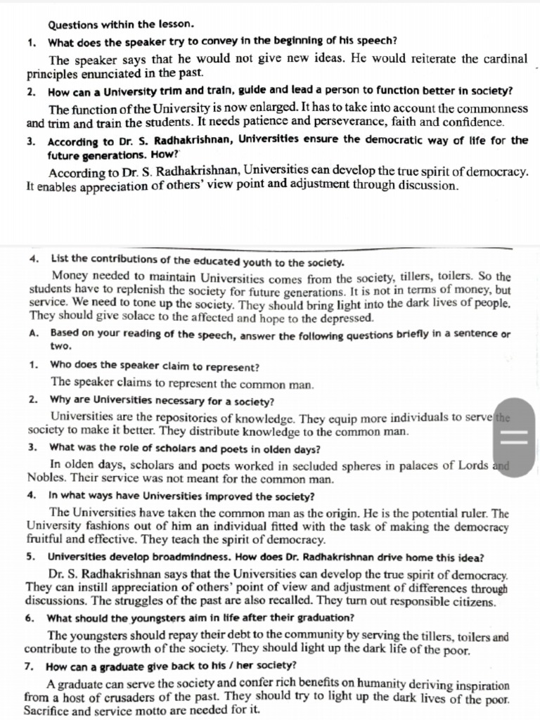 Unit 5 Convocation Address | PDF