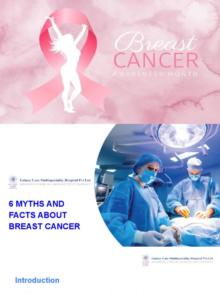 6 Myths and Facts About Breast Cancer - Galaxy Care | PDF | Breast ...