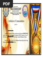 Certificate INTRAMS | PDF