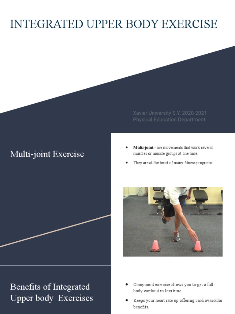 Integrated Upper Body Exercises | PDF | Weight Training | Arm