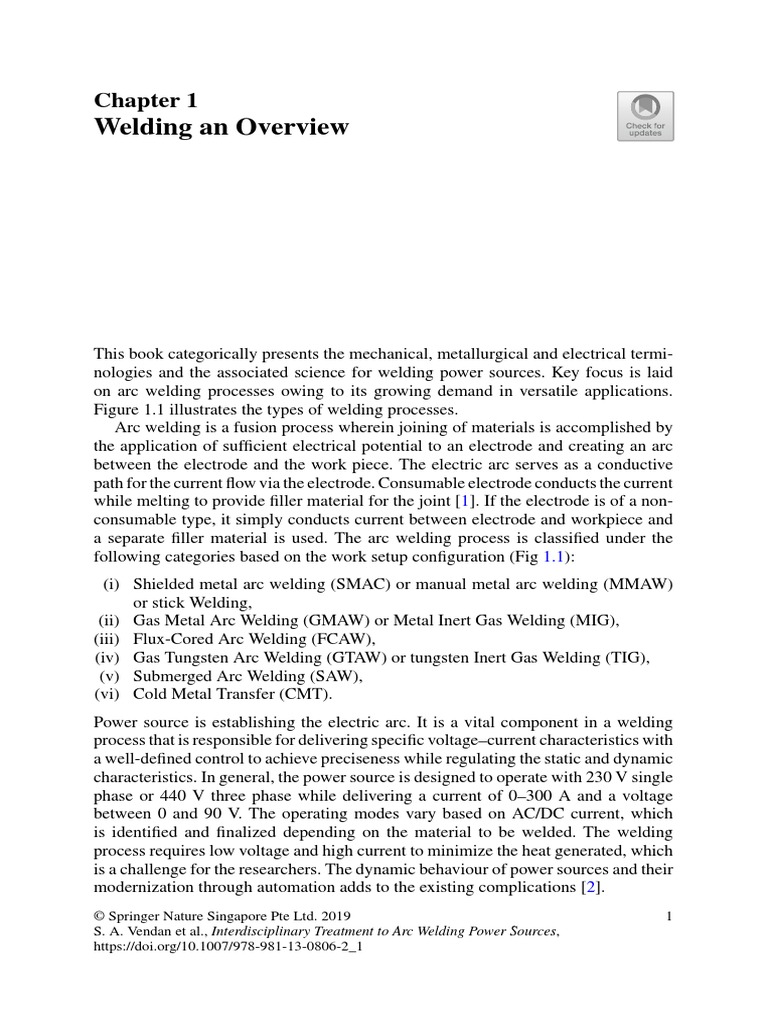 Welding An Overview | PDF | Construction | Welding