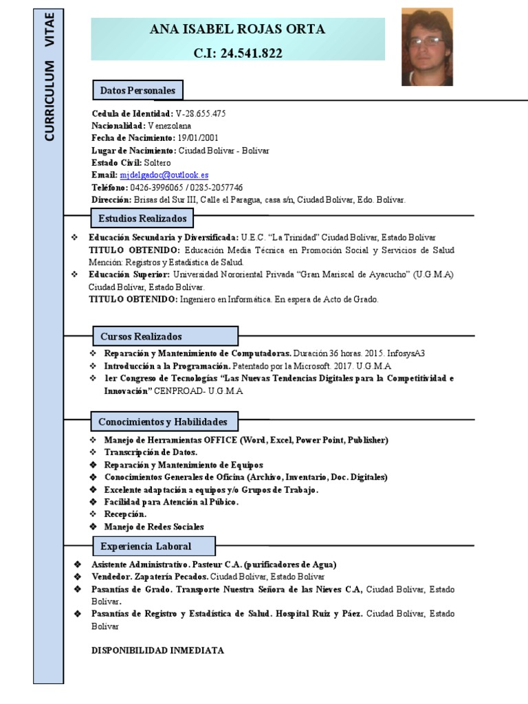 Curriculum Moises Cardona | PDF | Informática