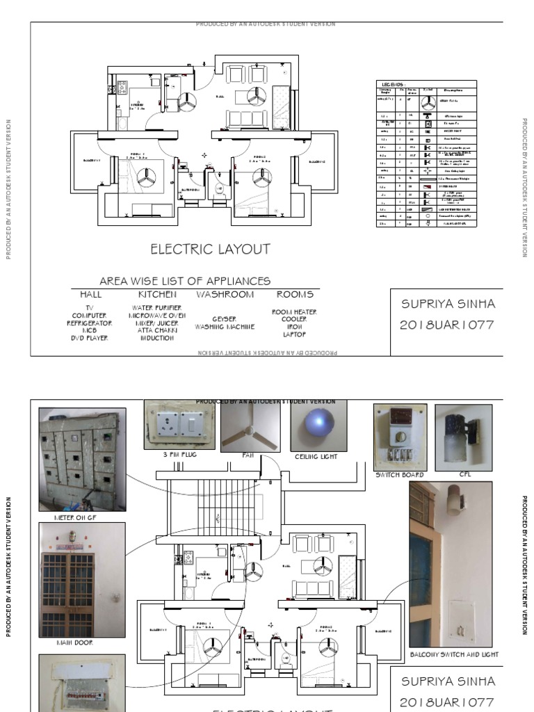 Electrical Layout Plan | PDF | Building Technology | Home
