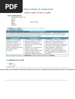 Sesion Leemos Historietas | PDF | Cómics | Evaluación