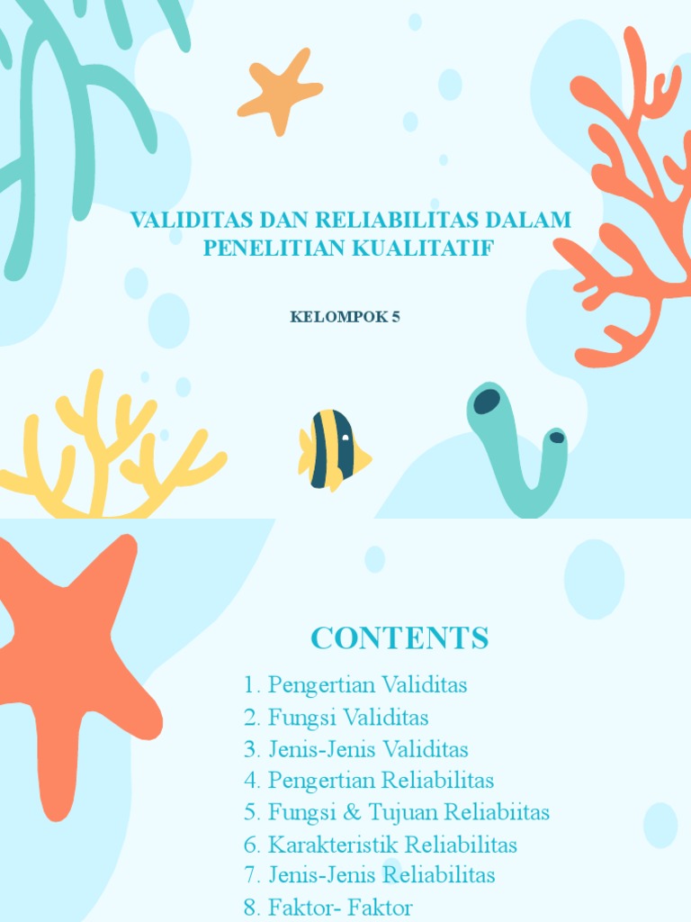 Validitas Dan Reliabilitas | PDF | Karier & Perkembangan