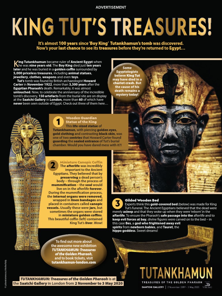 Tut Treasure | PDF | Tutankhamun | Ancient Egypt
