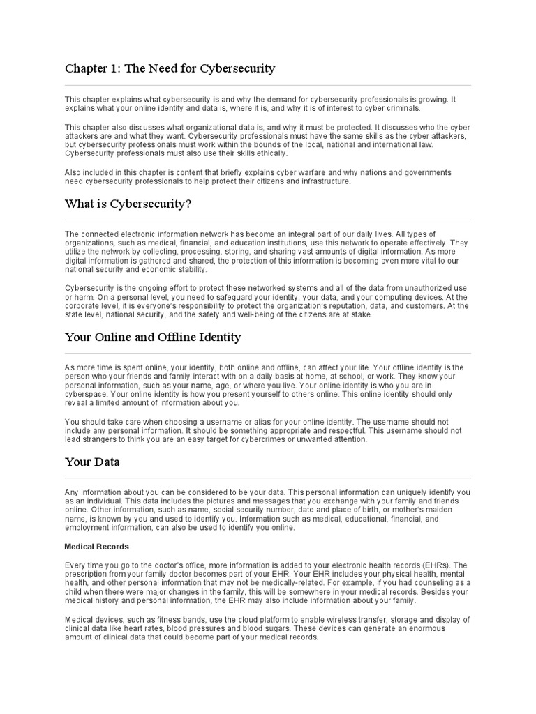 Cybersecurity Intro Course 1 | PDF | Malware | Denial Of Service Attack