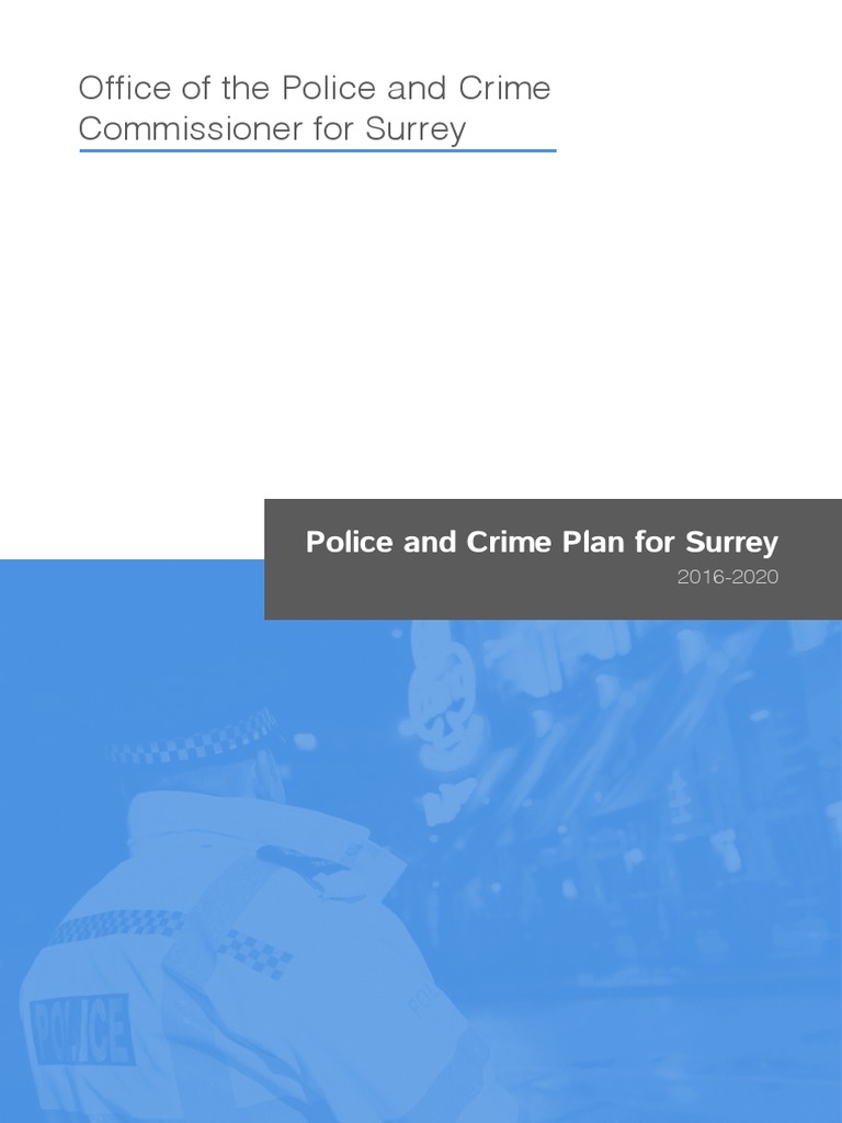 Office of The Police and Crime Commissioner For Surrey | PDF | Police ...
