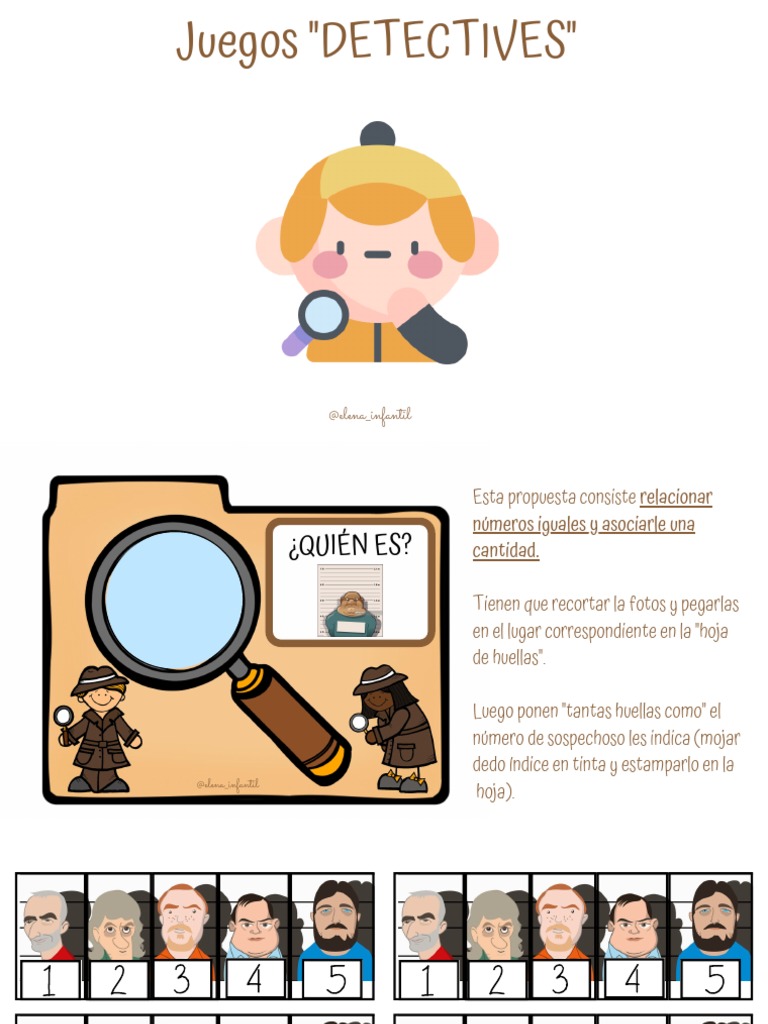 Juegos Detectives | PDF