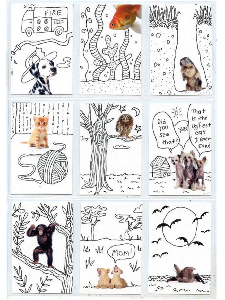 ATC Line Art Animals | PDF