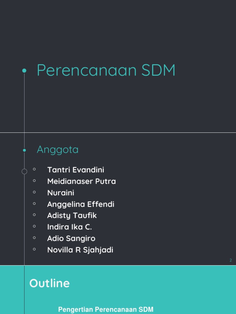 Perencanaan SDM | PDF