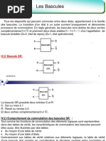 Cours Sur Les Bascules PDF | PDF | Circuit électronique | Ingénierie informatique