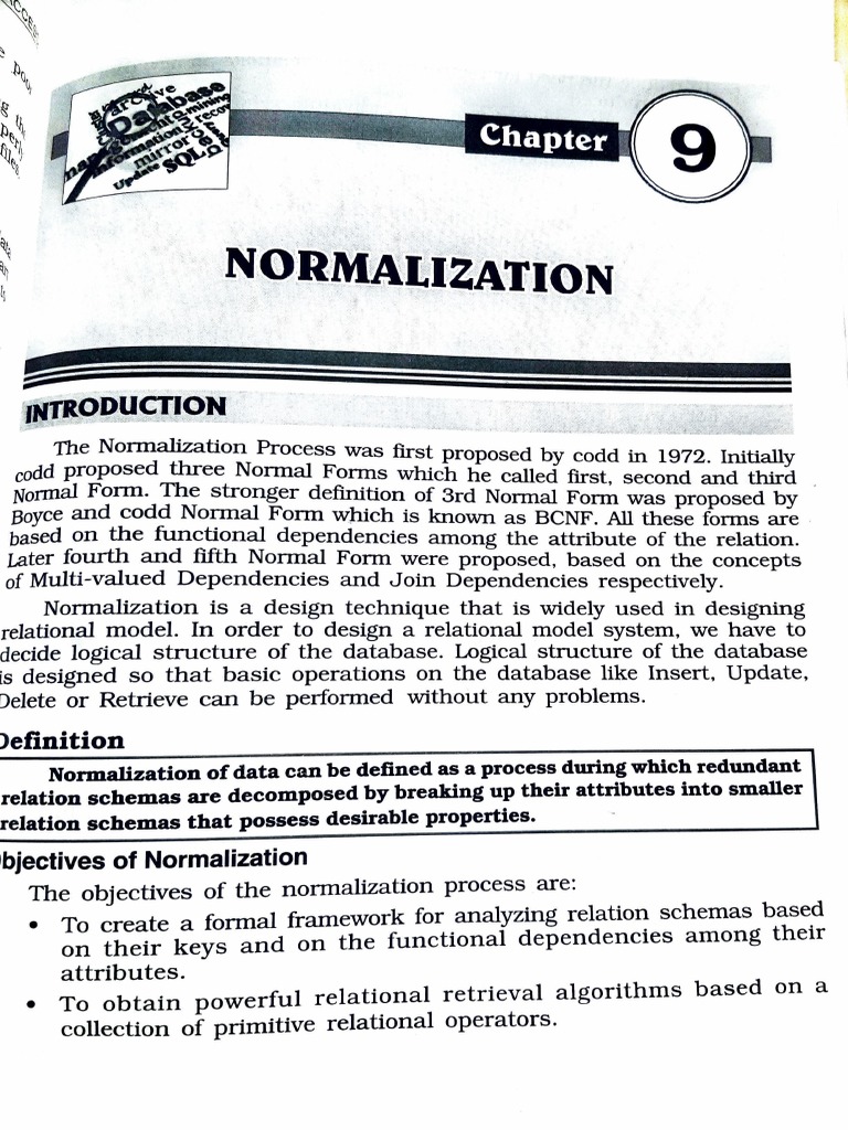 Normalization | PDF | Relational Database | Computing