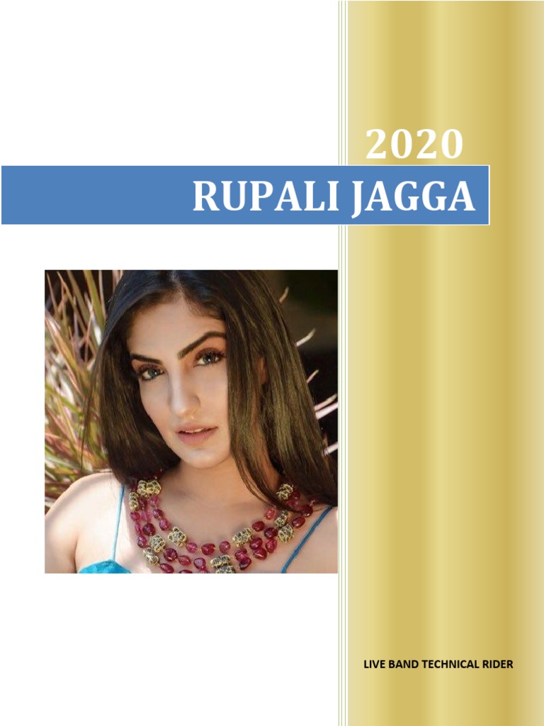 Technical Rider-Rupali Jagga 2020 | PDF | Electronics | Sound Technology